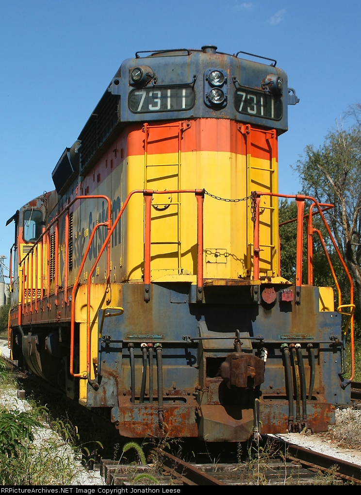 The rear of VLIX 7311